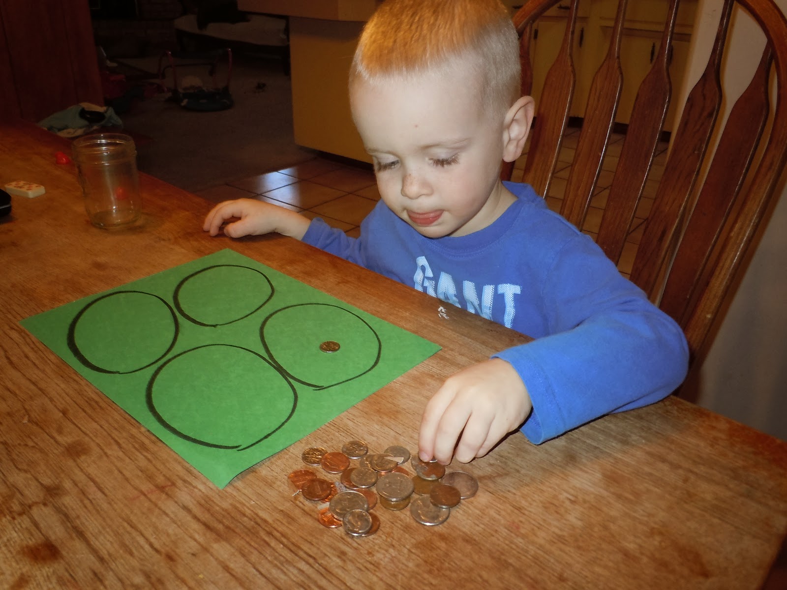 Adventures at the Kitchen Table: Counting Coins, Lesson 1 - Sorting Coins