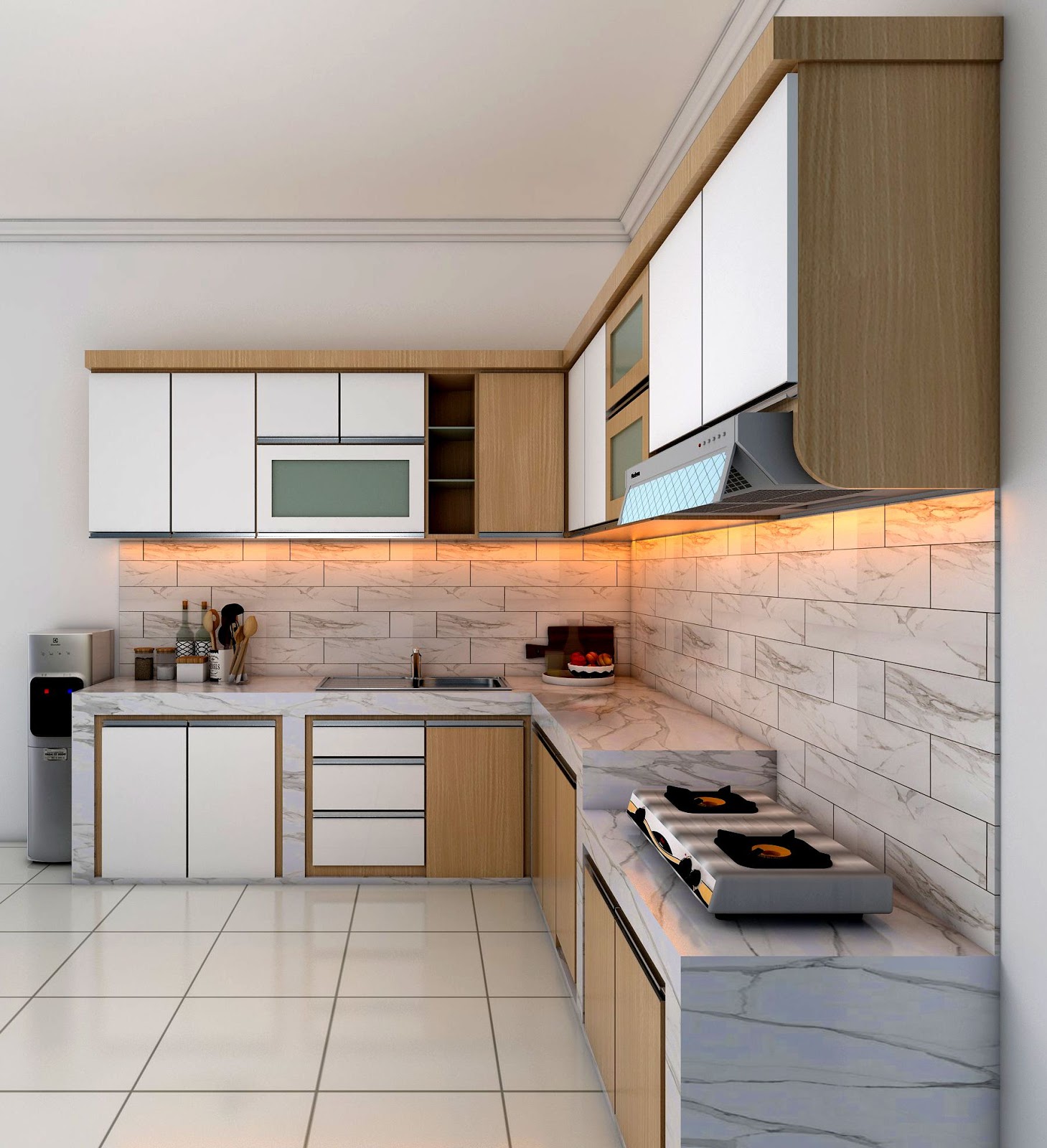 TukangMebelHPL || Interior Design booth pameran, kitchen set solo,Tv ...