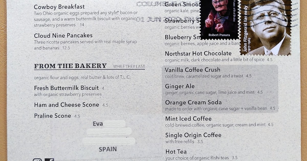 Mail Adventures: Menu Envelope