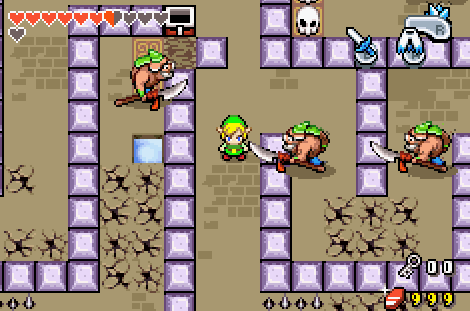 Hyrule Map: Detonando! The Legend of Zelda: The Minish Cap - Palace of ...