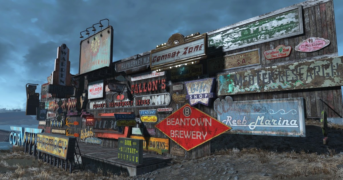 Buried Mods: Signs of the Times + Signs and Posters