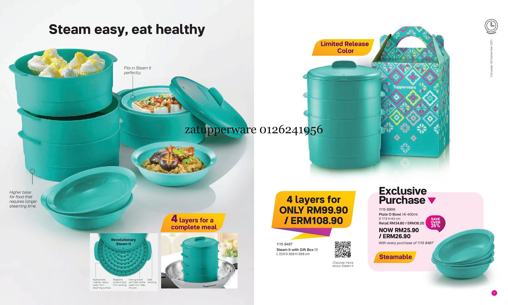 Za Tupperware Malaysia : Catalog 1st - 30th September 2021