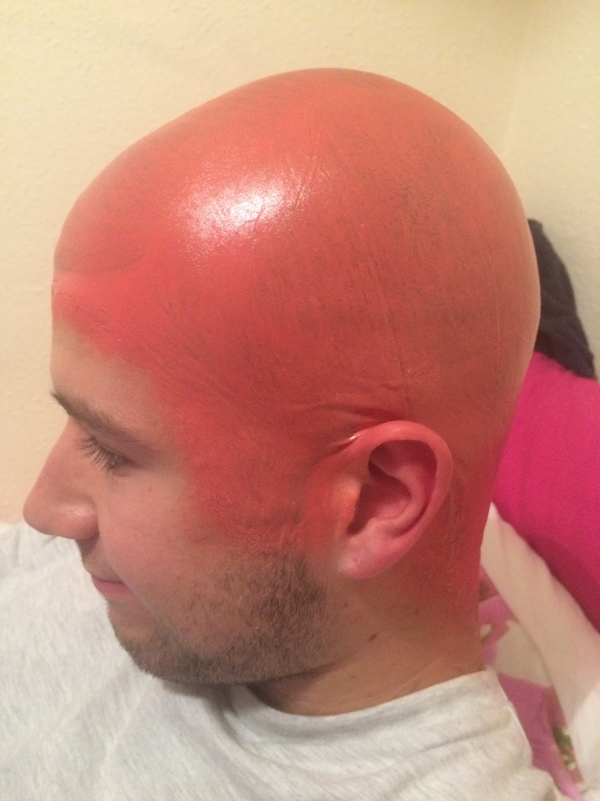 Special Effects - Brave New World: Practising Applying a Bald Cap