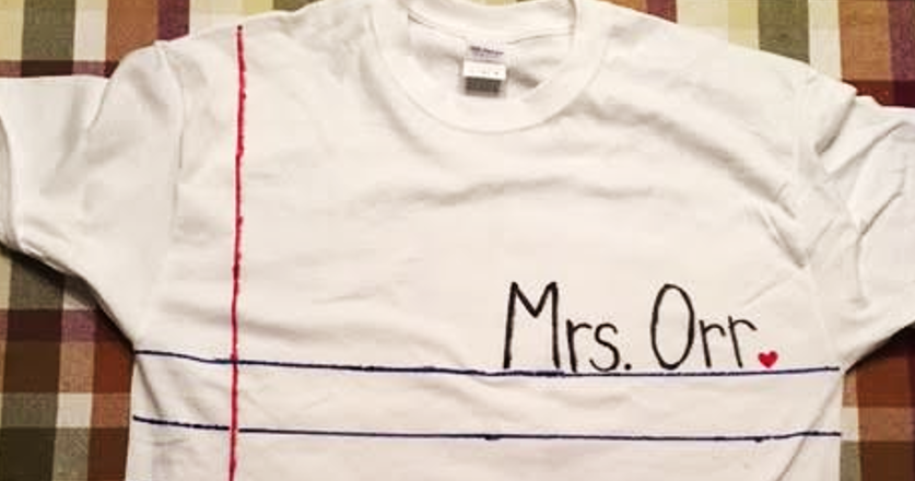 Mind Sparks: Notebook Paper--the best Halloween costume for teachers!