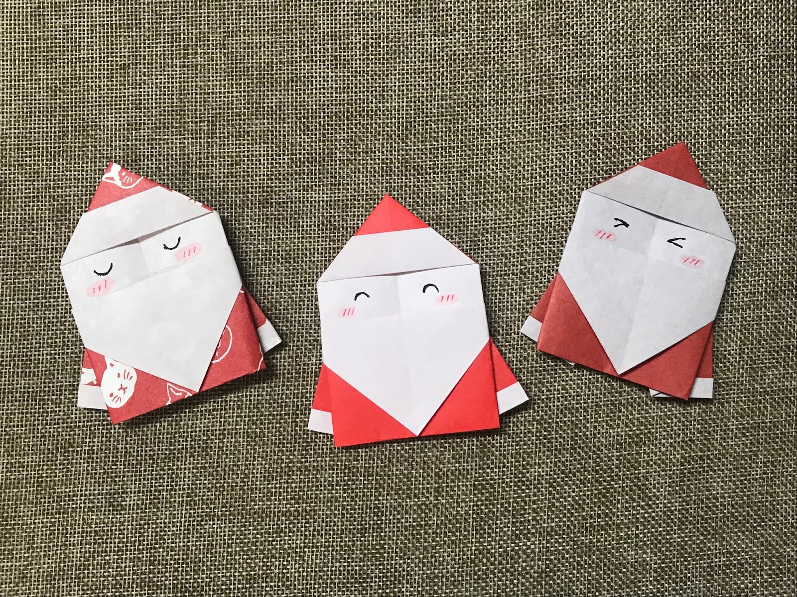 Tutorial #48: Origami Santa Claus | The Idea King