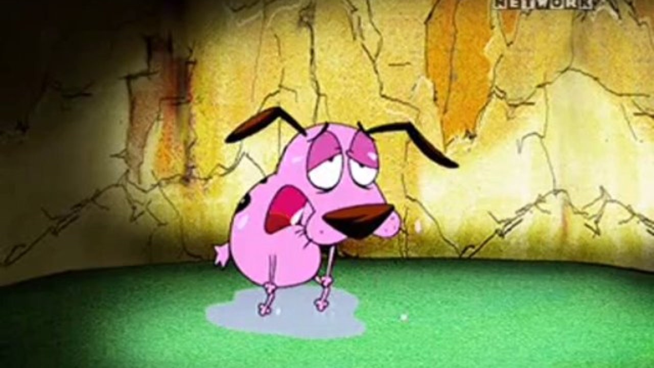 Bajka dla dzieci: Chojrak - tchórzliwy pies S01E09 - Królowa Czarnej ...