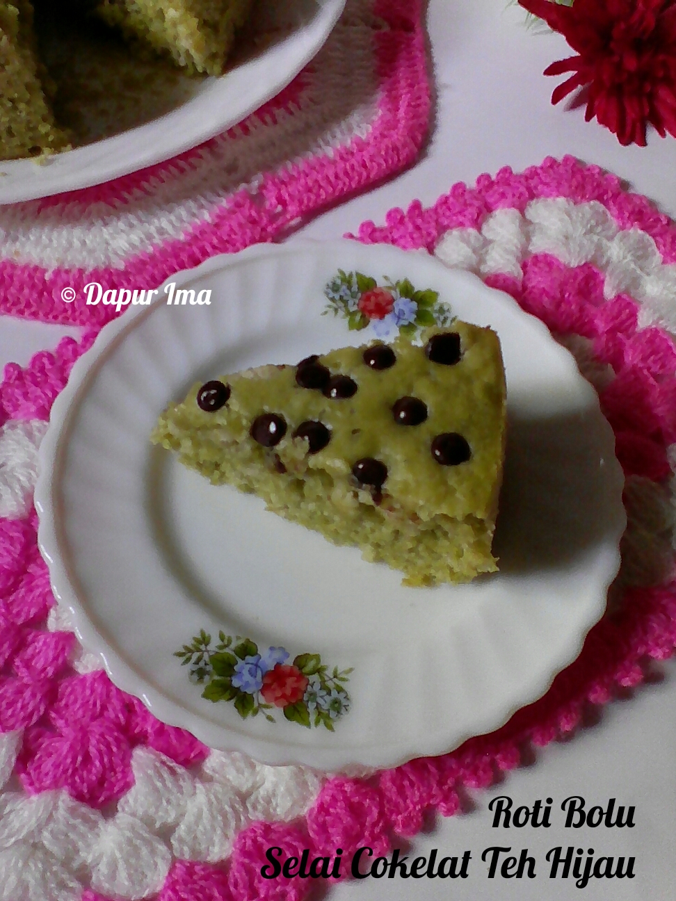 Roti Bolu Selai Cokelat Teh Hijau