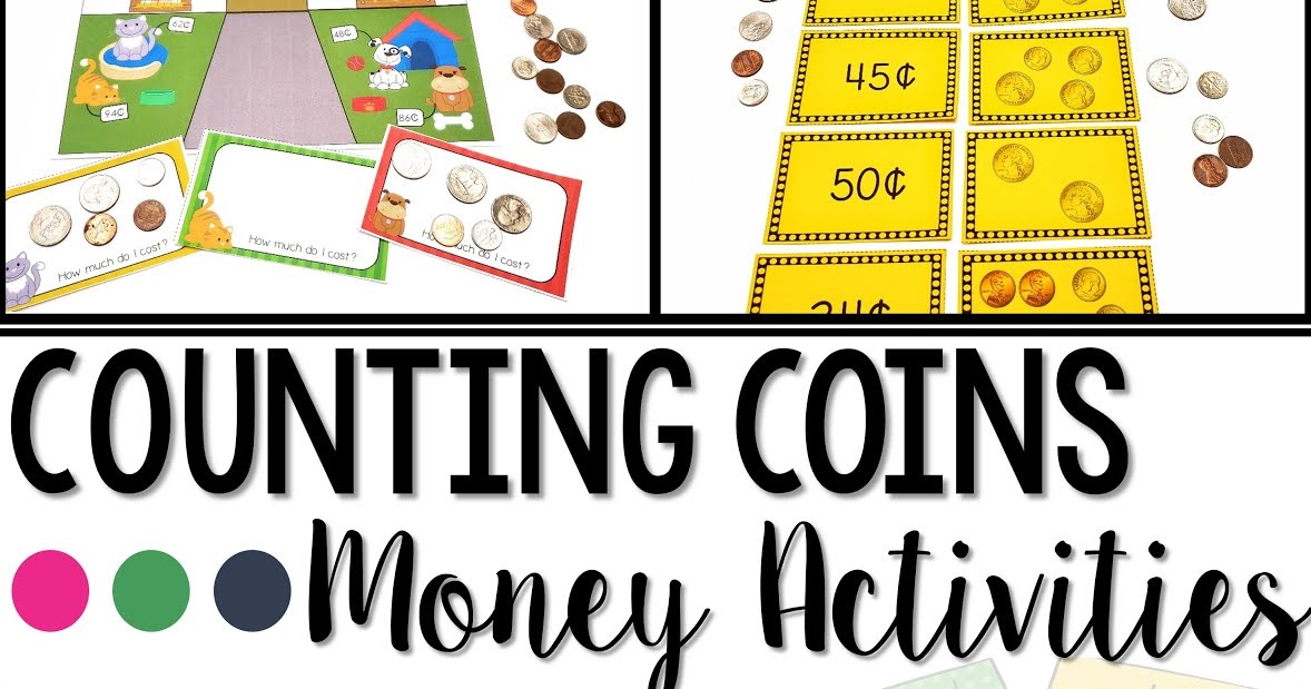 Counting Coins Money Activities | Sara J Creations
