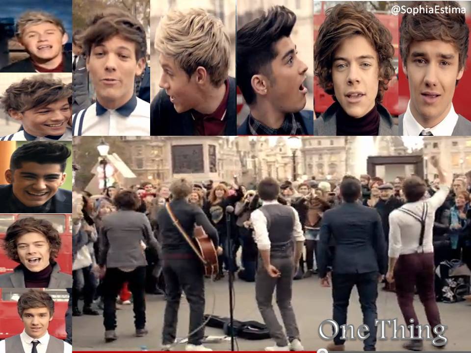 One Dream , One Band , One Direction: Imagem 'One Thing'