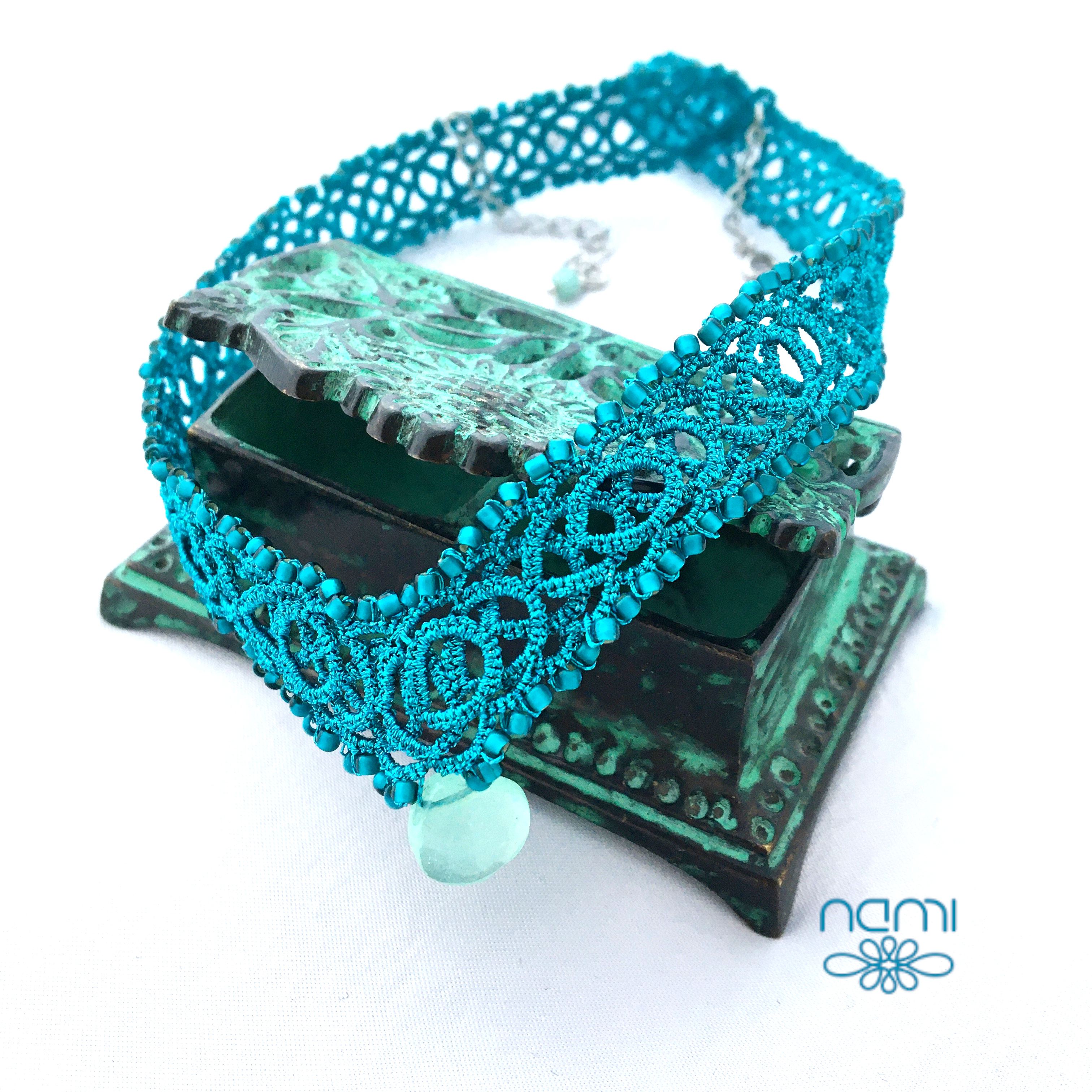 NamiArt Jewelry and Tutorials: Naszyjnik celtycki turkusowy (Necklace ...