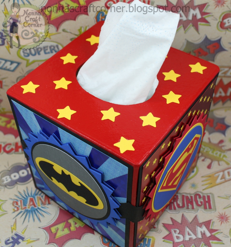 Studio 5380: Superhero Tissue Box Cover