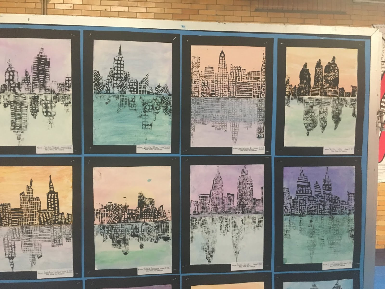 Visual Arts with Ms. Wine: 3rd Grade