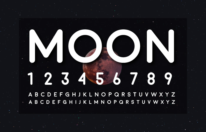 Moon Font