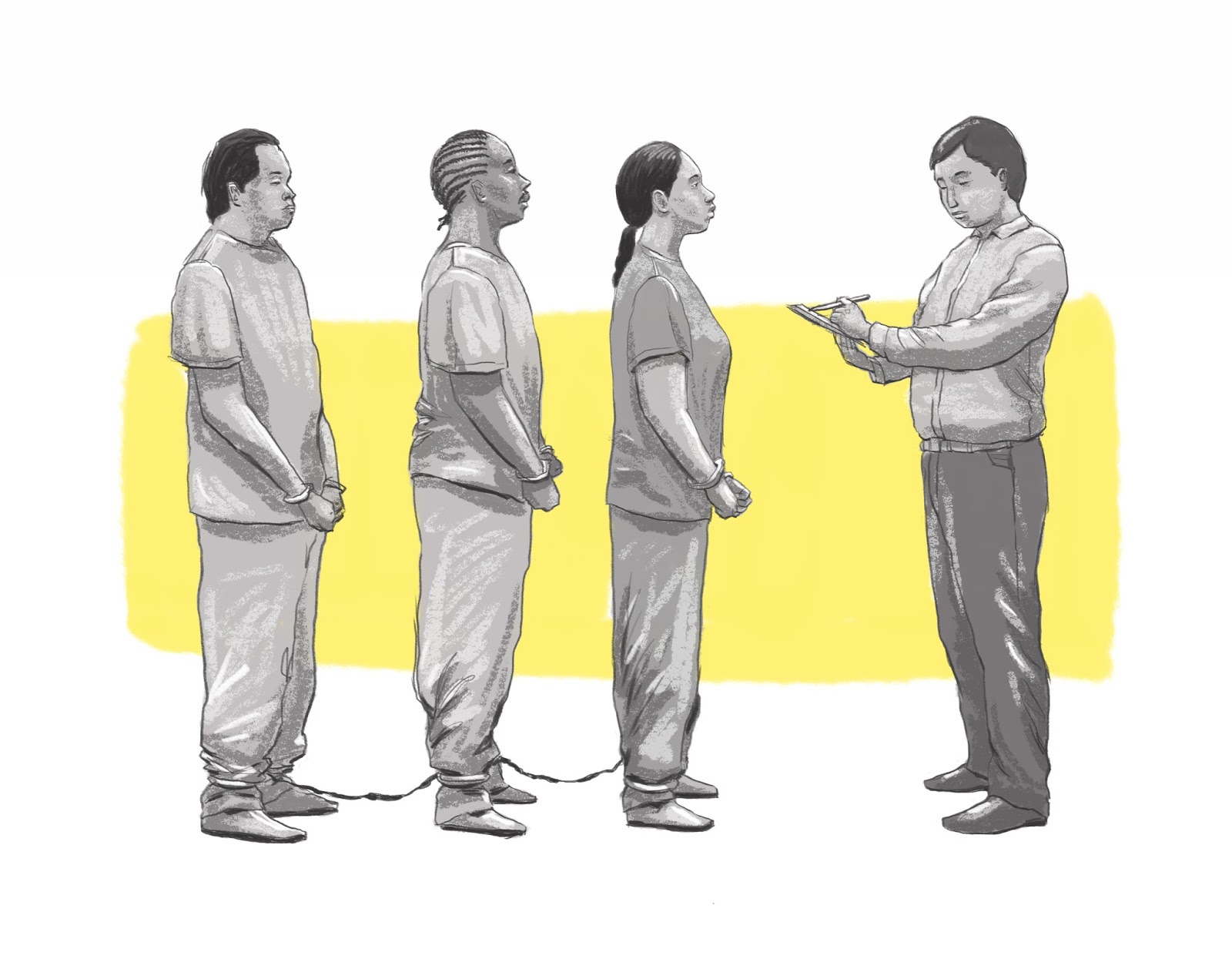 Investigate.Conversate. Illustrate: Elefint - ACLU illustrations