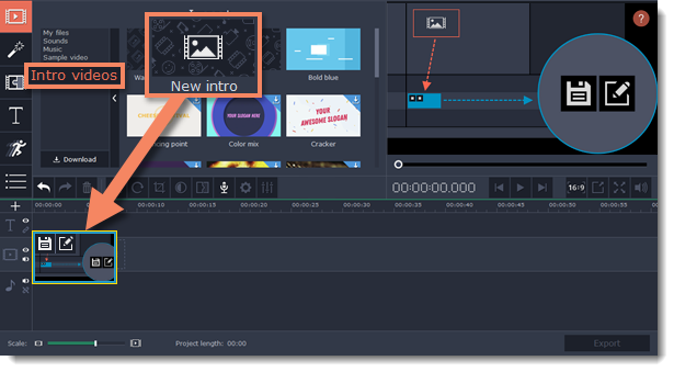 Creating an Intro with Movavi Video Editor