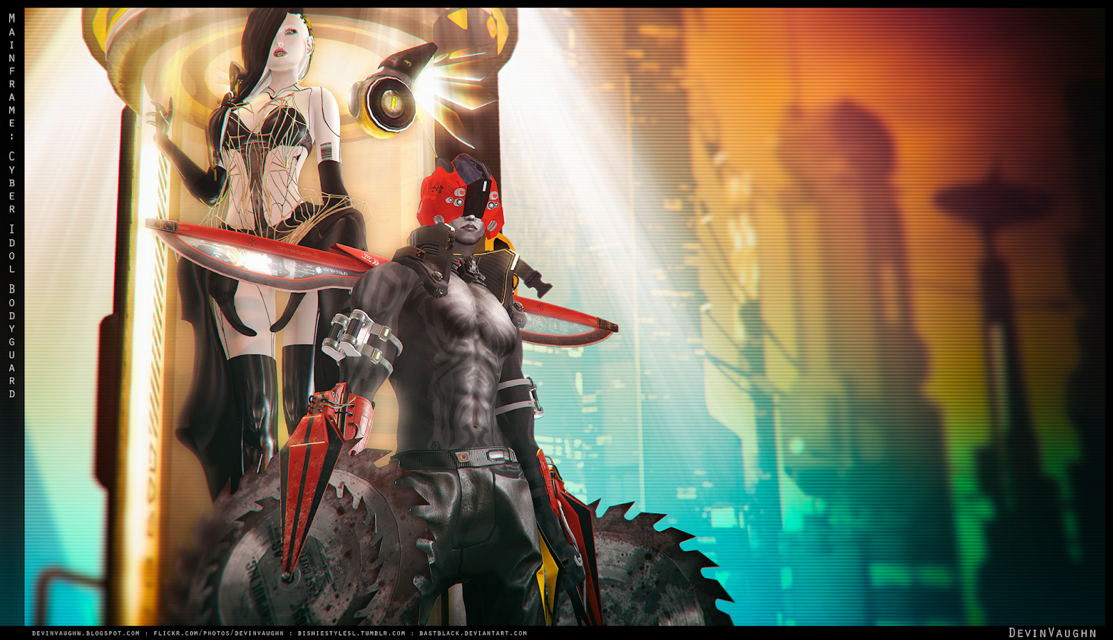 Bishie Style SL: Mainfame: Cyber Idol Bodyguard