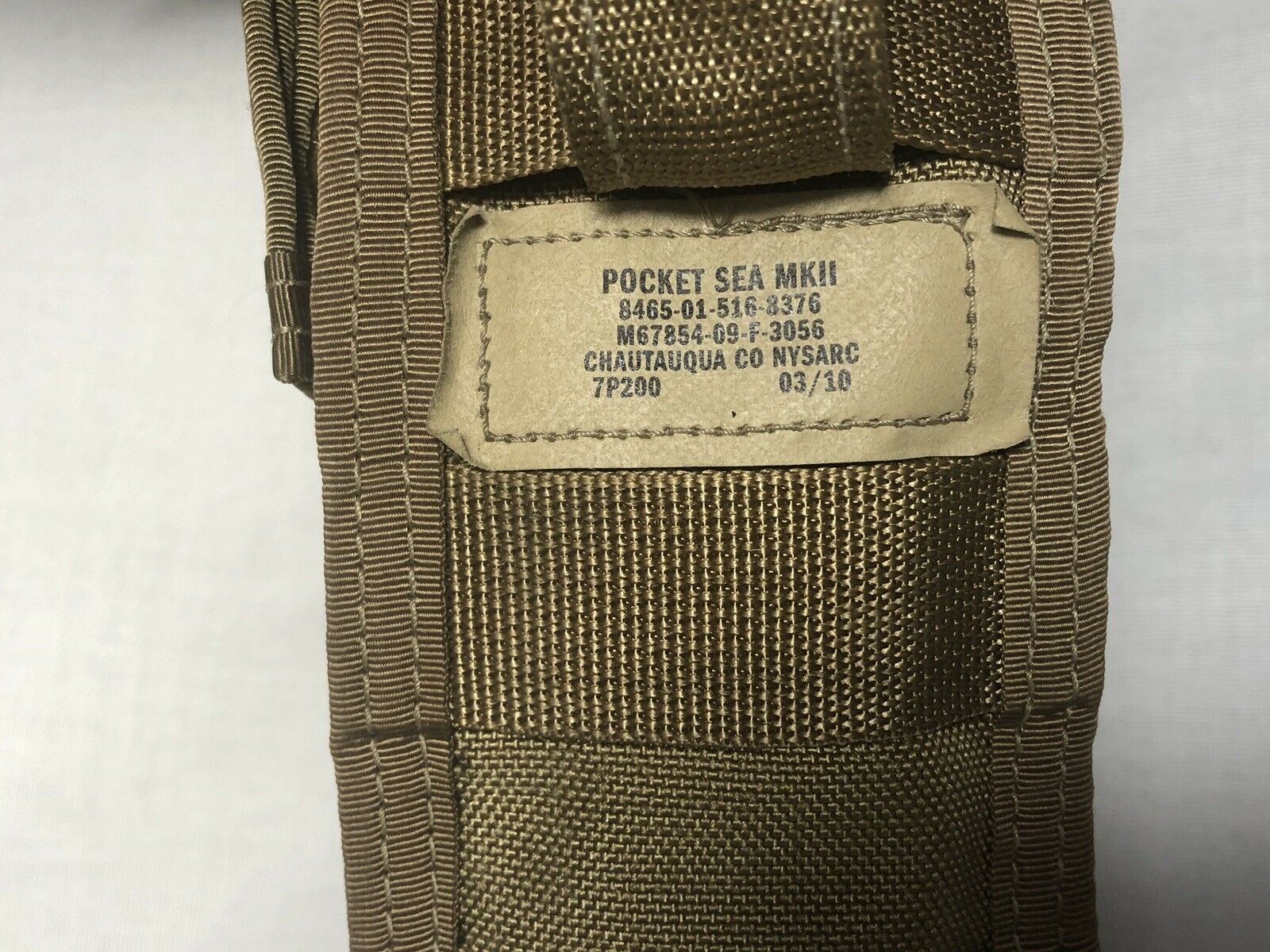 Webbingbabel: Allied Industries USMC FSBE II Pocket SEA MKII '10