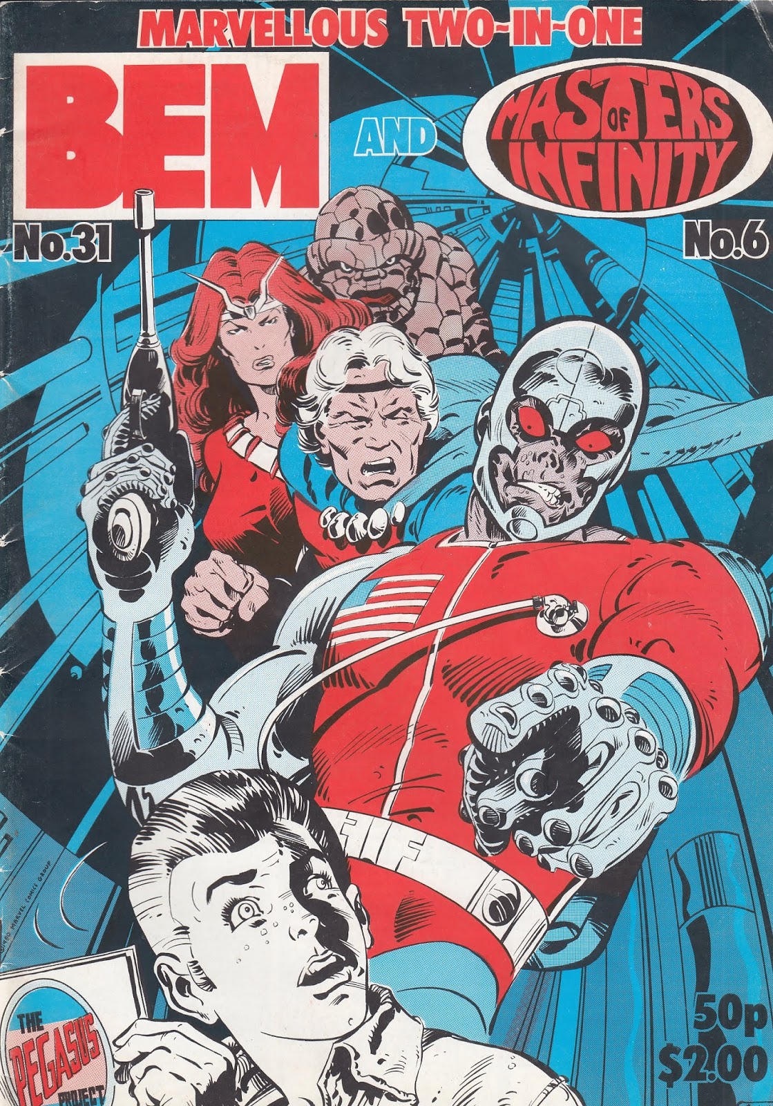 Boys Adventure Comics: Colin Wilson's fanzine work in BEM - part 1