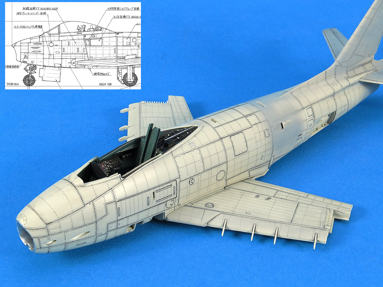 The Modelling News: Build Review Pt III: 1/48th scale North American FJ ...