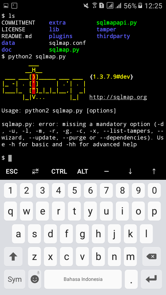 Cara install Sqlmap di Termux - mrcakdi.blogspot.com | Mr CAKDI