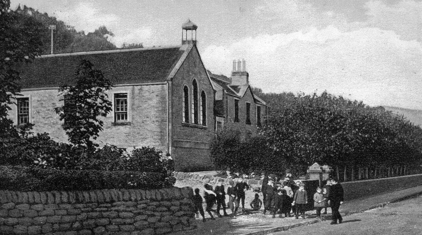 Tour Scotland: Old Photograph School Sandbank Scotland