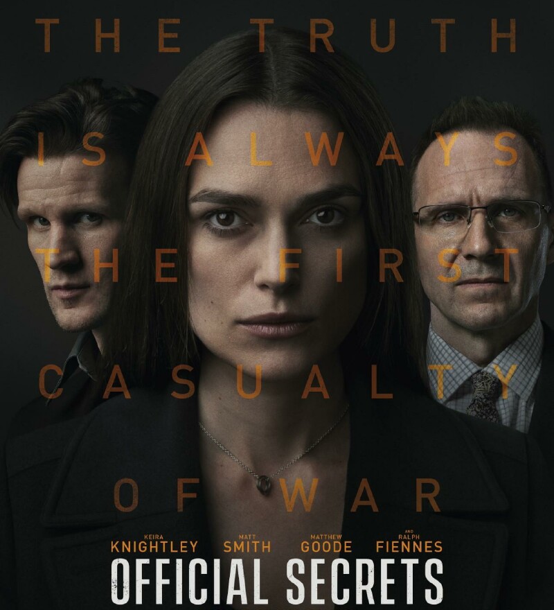 Film Fan: Official Secrets (3½ Stars)