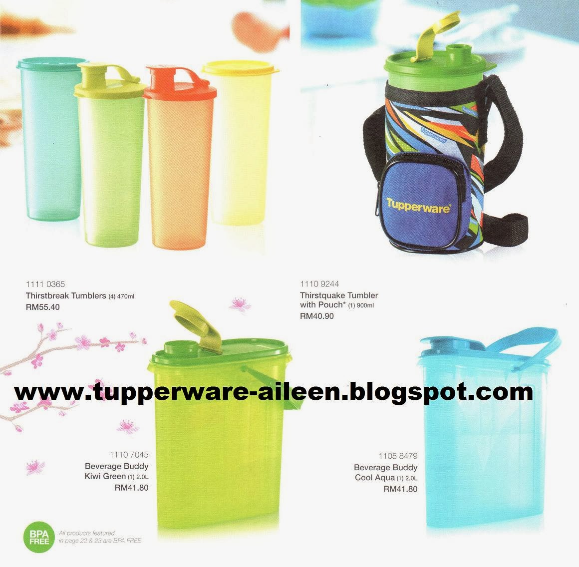 TUPPERWARE AILEEN: TUPPERWARE CATALOGUE #1/2014