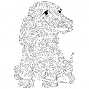 Coloring Pages Of Dogs 2 - Coloring Pages