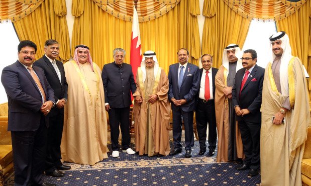 Kerala CM Visit Bahrain Rulers