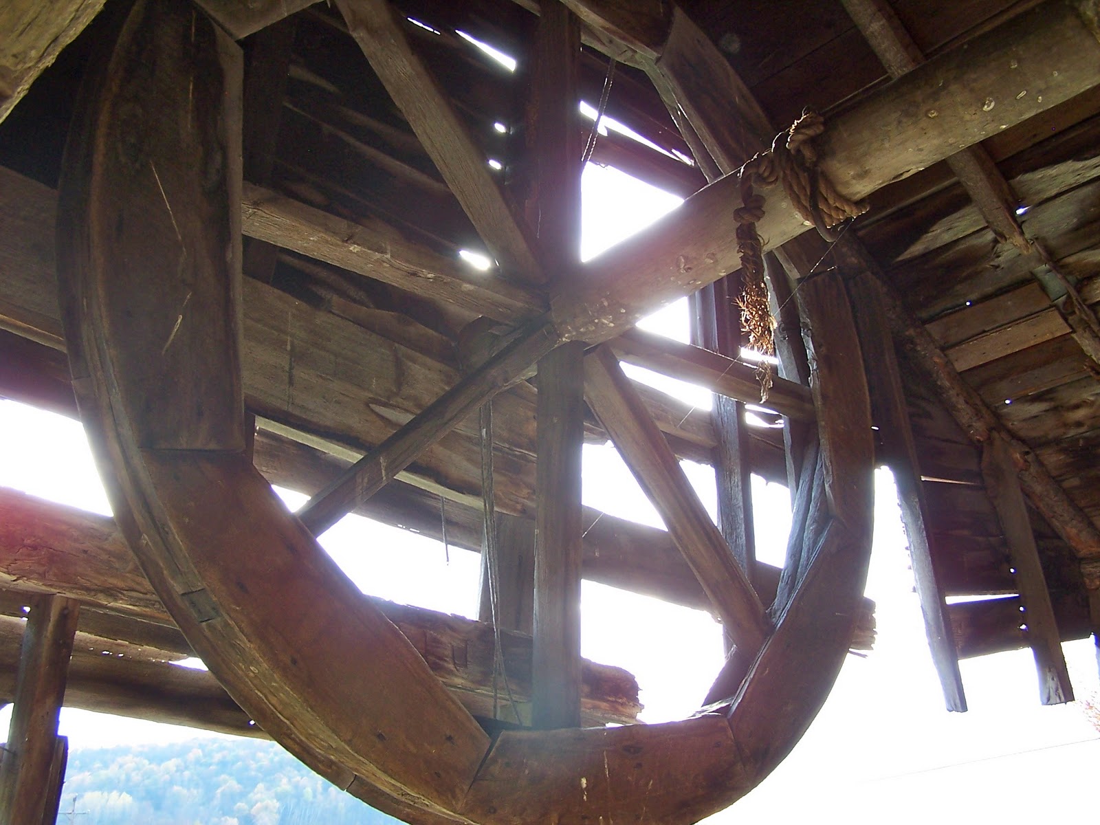 Wayward Goose Farm: The pig barn