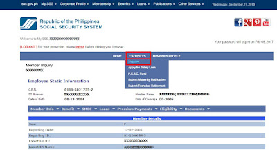 Just do it ... ONLINE: How to check SSS Loan Status online
