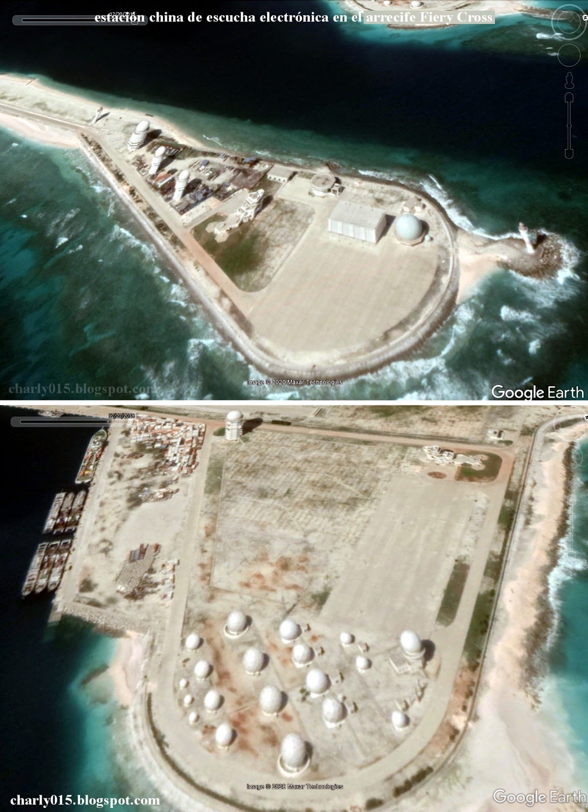 Análisis Militares: China y el Arrecife Fiery Cross (actualizado)