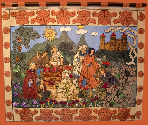 San Vicente de la Barquera y sus Gentes: Tapices con color medieval en ...