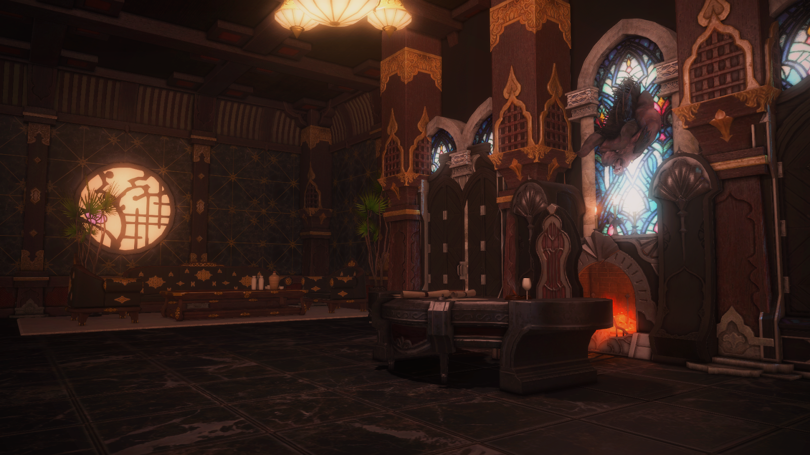 Huffy Panda Bear: [FFXIV] Housing Savage : Shirogane Mafia FC house