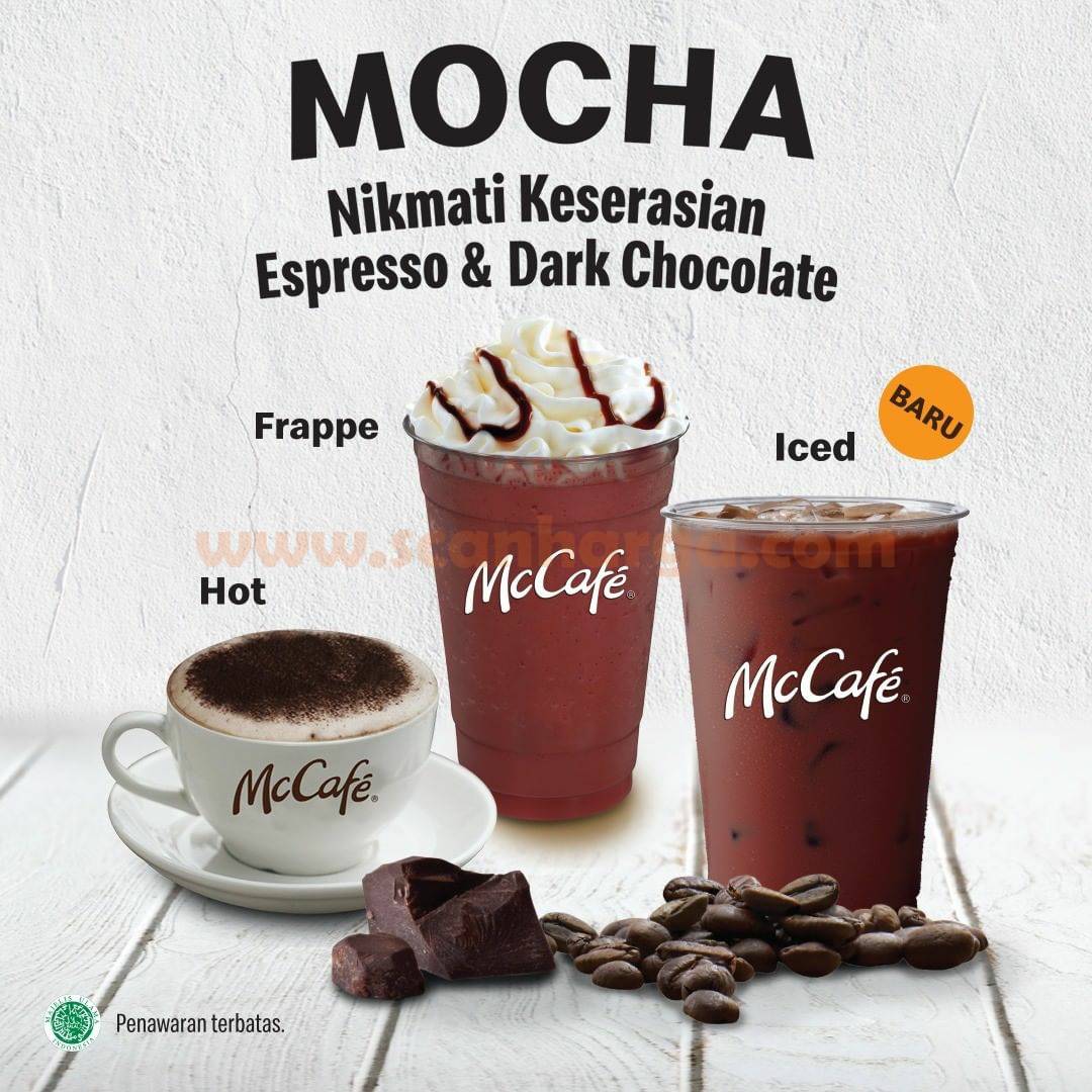 McDonalds Mocha series menu Baru di McCAFE - scanharga