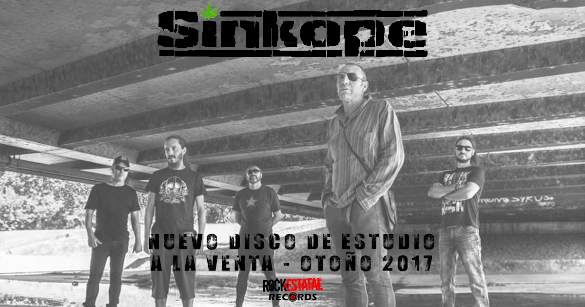 SINKOPE ESTA GRABANDO SU NUEVO CD - rock de aqui magazine