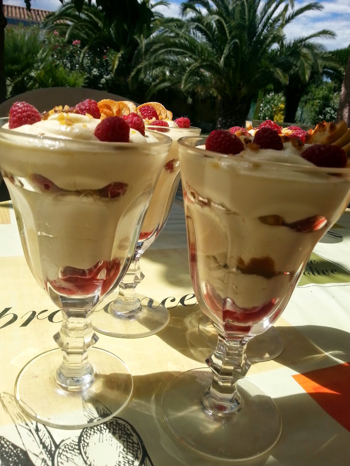 VERRINES FRAMBOISE MASCARPONE