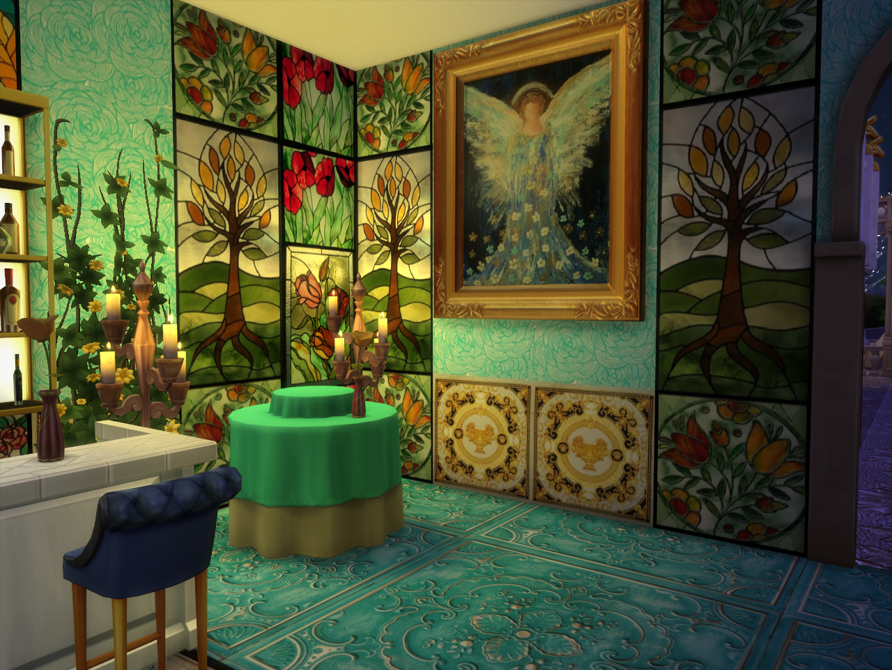 Anna Quinn Stories: Stained Glass Collection Set 2 For SIMS 4 !! Yay ! :)