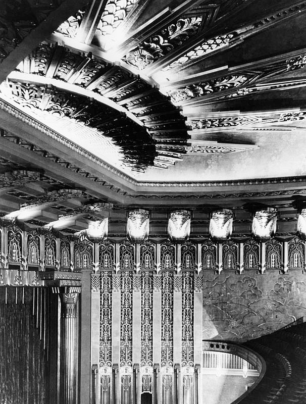 Los Angeles Theatres: Wiltern Theatre: auditorium