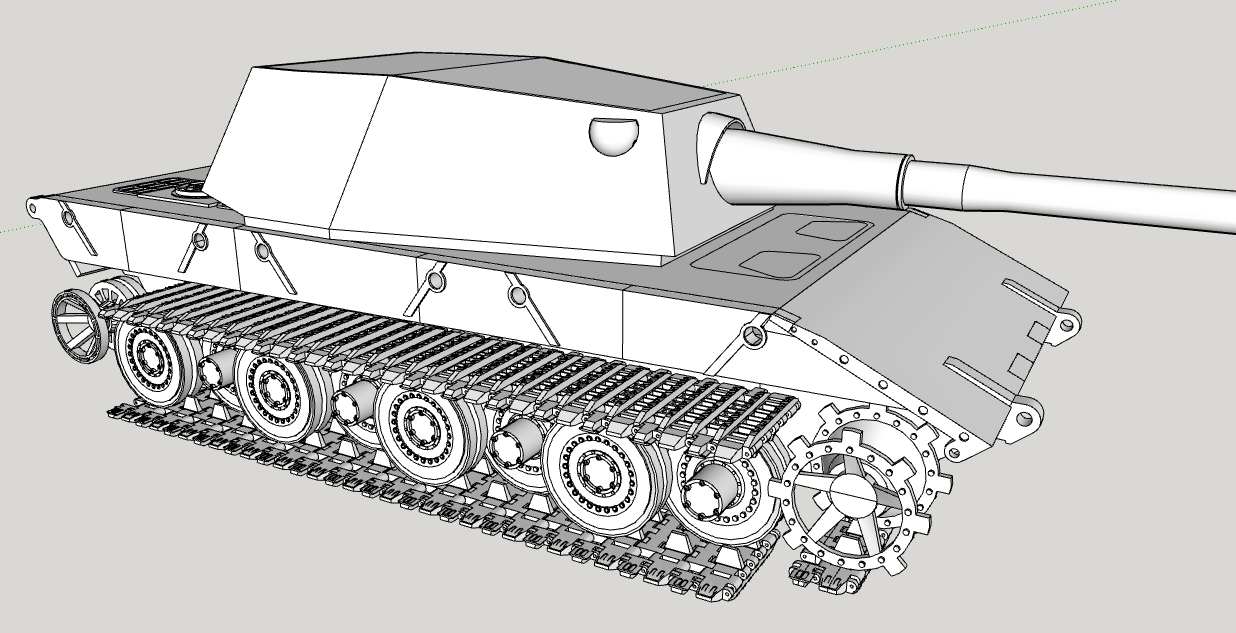 Panzerschokolade by Josh Hale: The Panzerkampfwagen E-100, Part 2