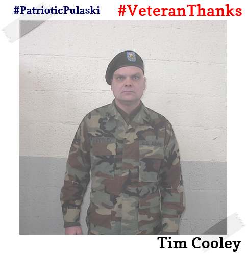 Patriotic Pulaski County Thanks Our Veterans: Tim Cooley, United States ...