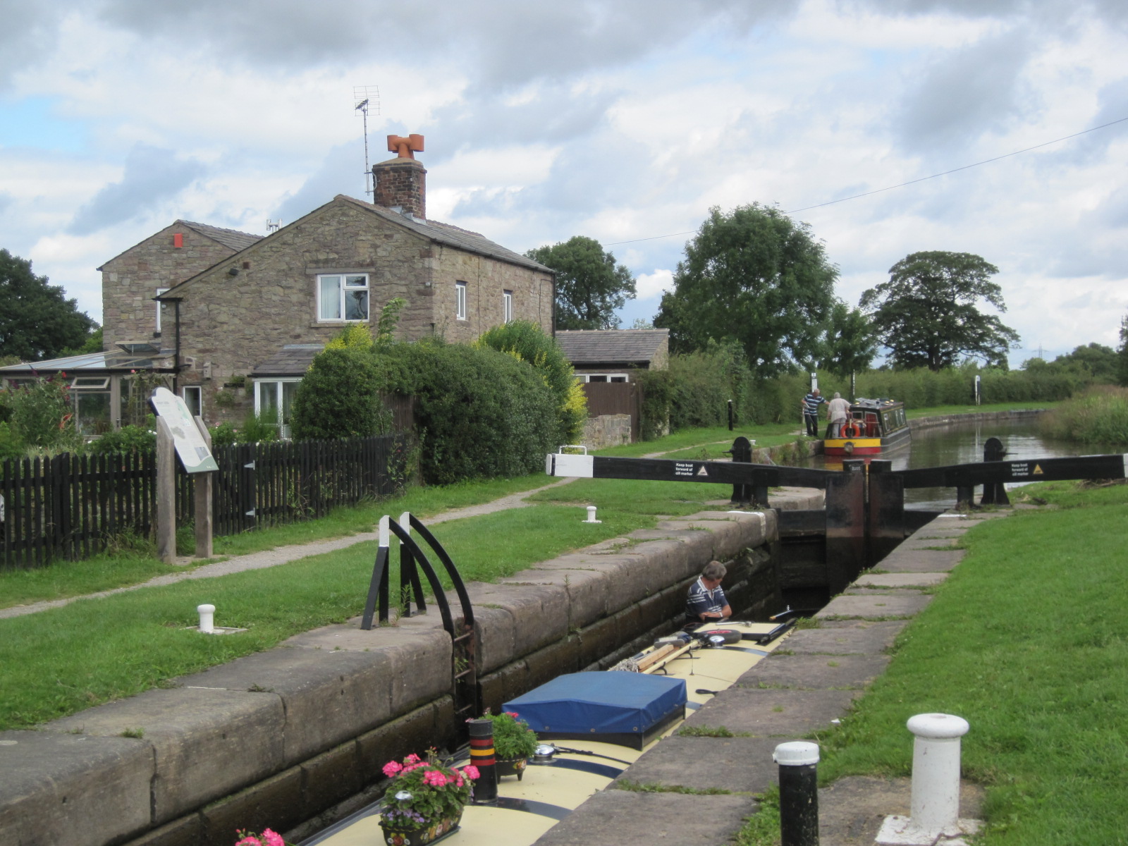 and Millie makes three: Bosley Bottom Lock (Macclesfield Canal ...