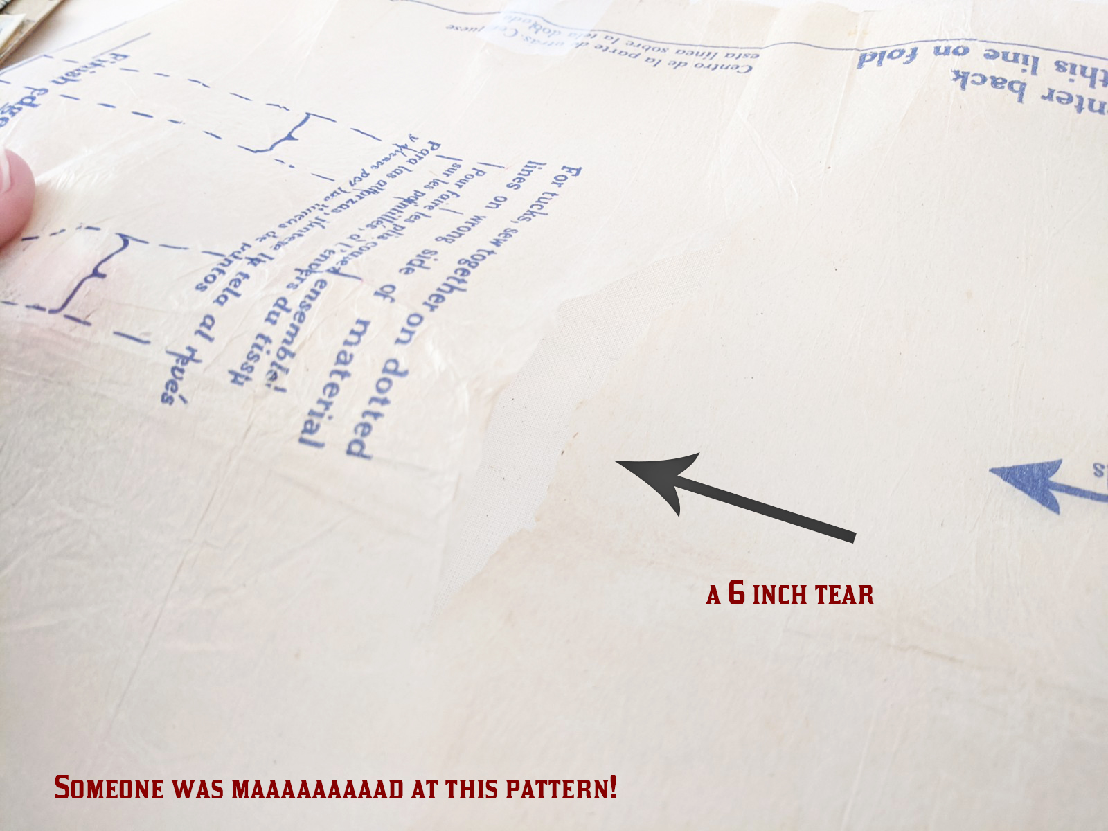 A Few Threads Loose: How to Mend Large or Difficult Tears in Sewing ...