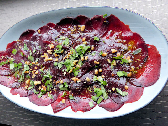 Kochzeit: Rote Beete Carpaccio