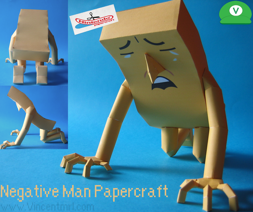 Papercraft Negative Man ~ Papercraftsparati | Todos los Papercrafts que ...