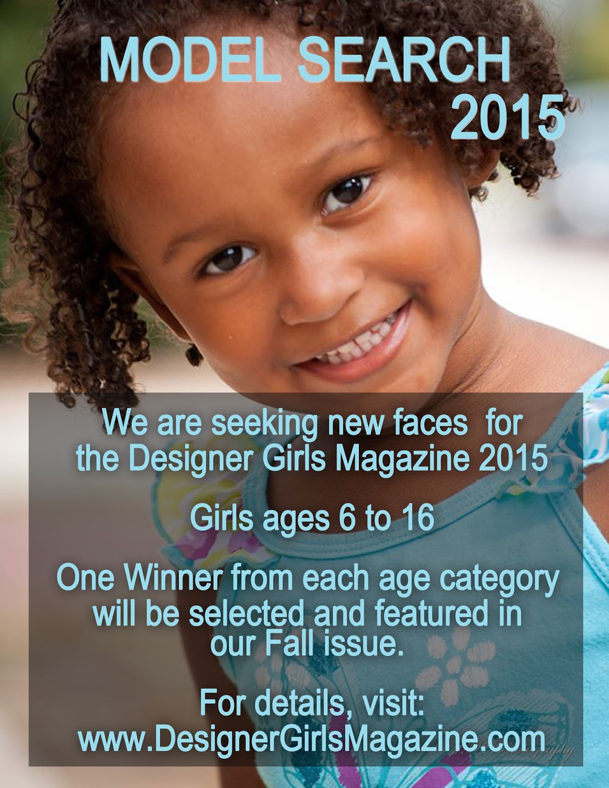 The "Designer Girls" Project: MODEL SEARCH