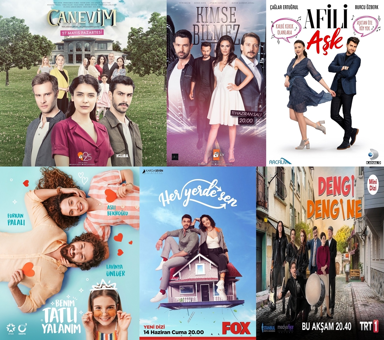 Yaz Sezonu İzlediğim Türk Dizileri (2019)