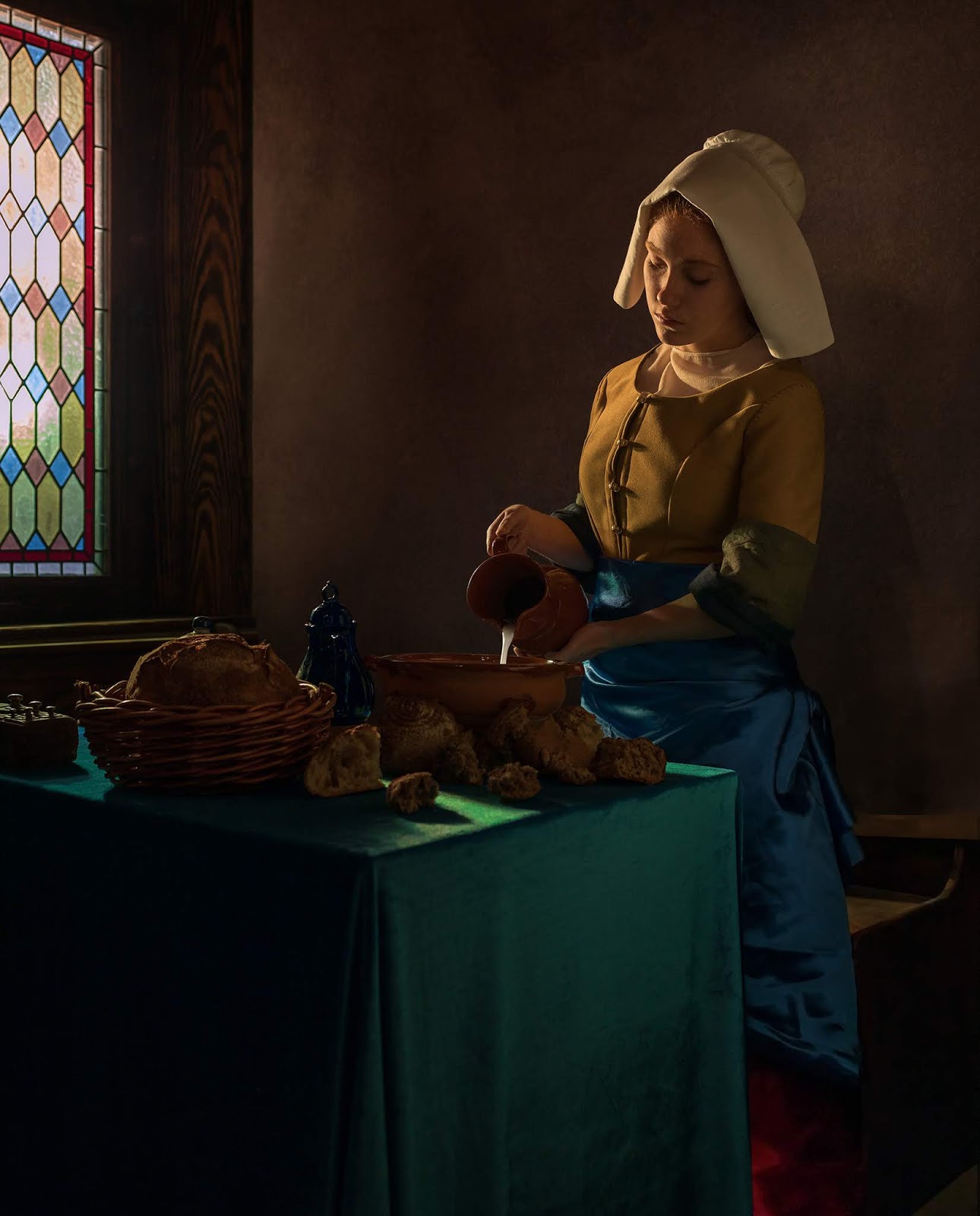 How to make a photographic version of the famous oil painting ‘The ...