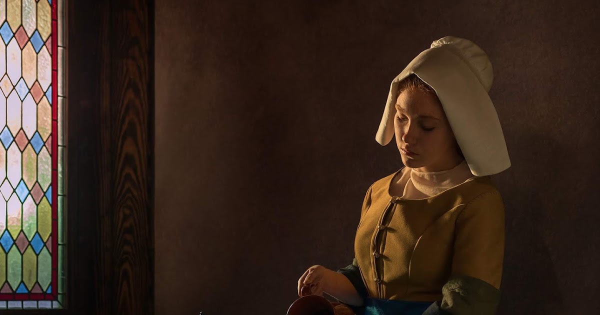 How to make a photographic version of the famous oil painting ‘The ...