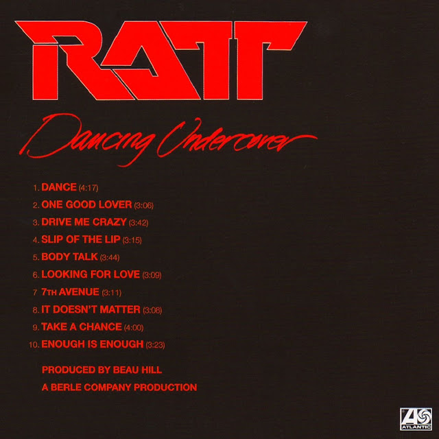 Classic Rock Covers Database: Ratt - Dancing Undercover (1986)